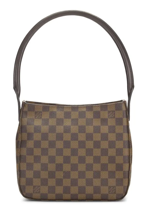 LOUIS VUITTON Damier Ebene Looping - Brown