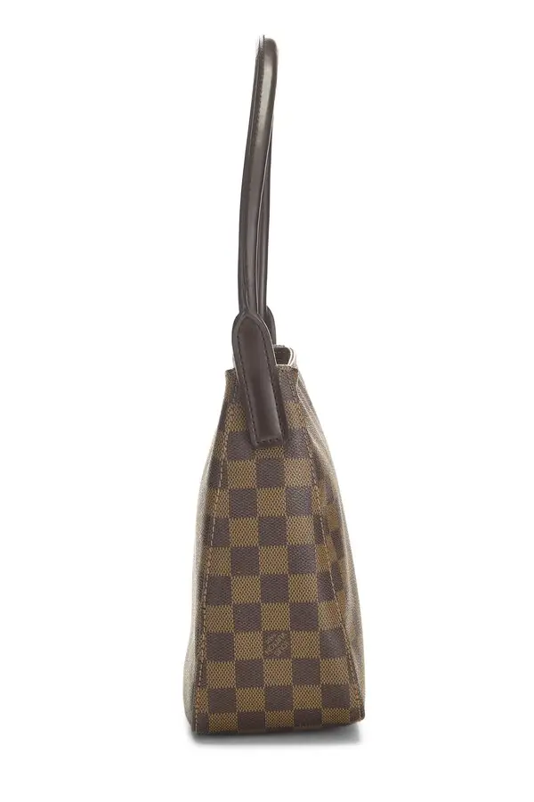 LOUIS VUITTON Damier Ebene Looping - Brown