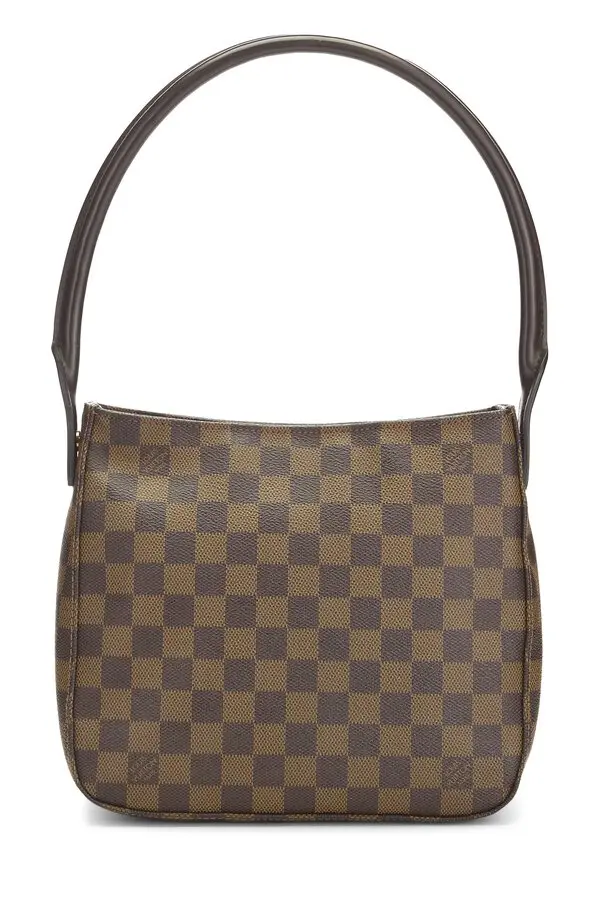 LOUIS VUITTON Damier Ebene Looping - Brown