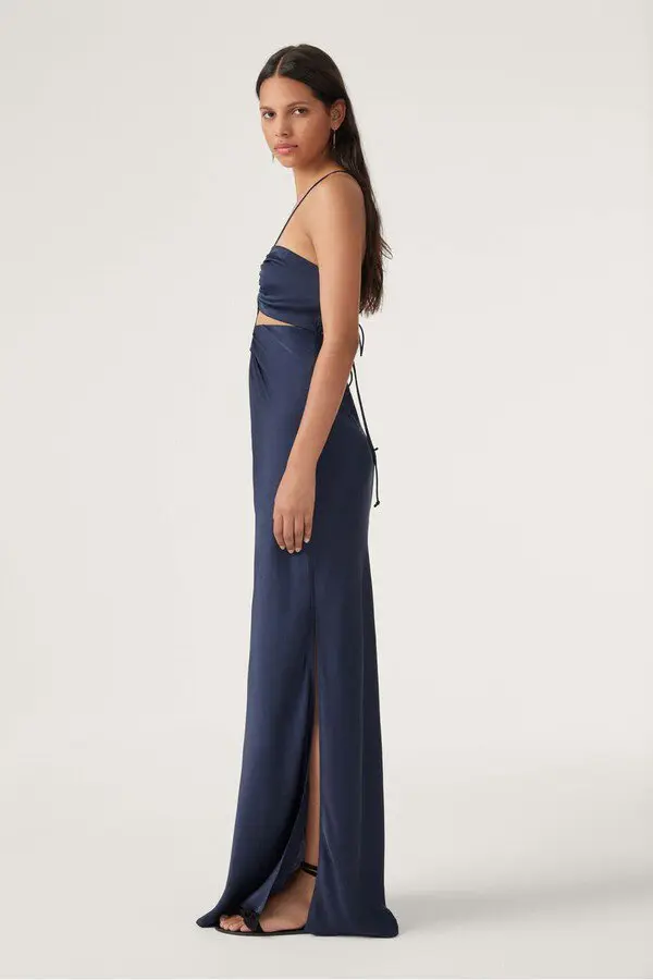 Ba&Sh Carmine Maxi Dress In Blue - 50% Off | Editorialist