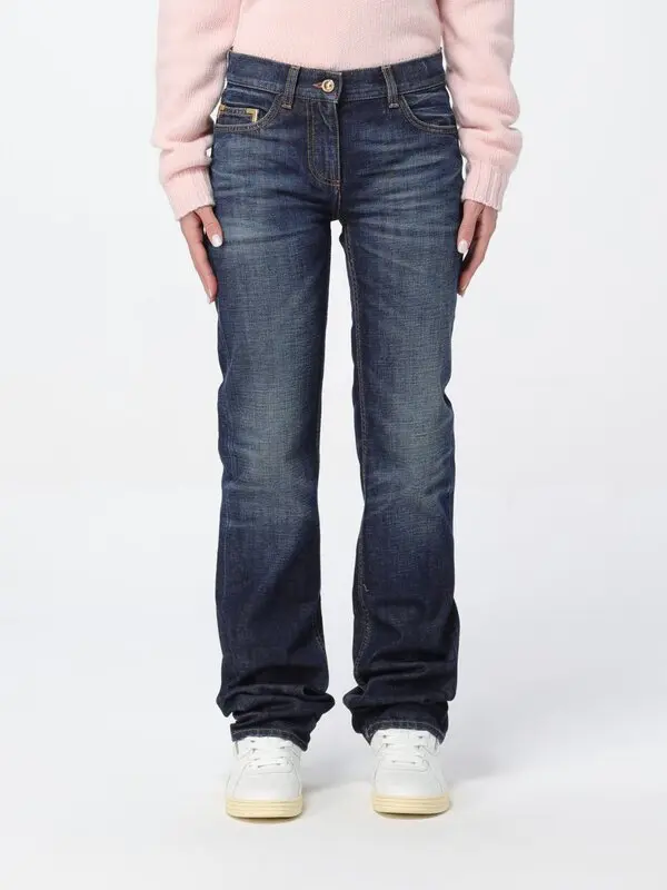 Palm Angels Straight Leg Jeans