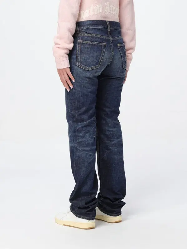 Palm Angels Straight Leg Jeans