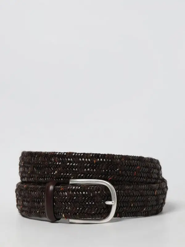 ORTIGNI Woven Belt - Brown