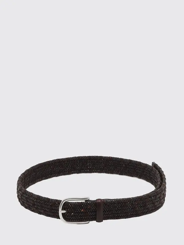 Orciani Braided Belt - Dark
