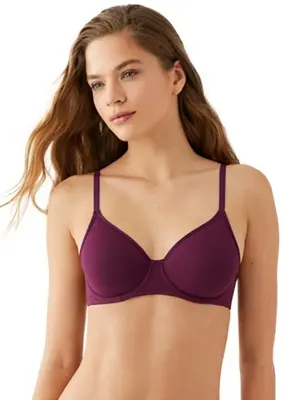 Wacoal Cotton To A Tee Underwire Bra - Potent Purple