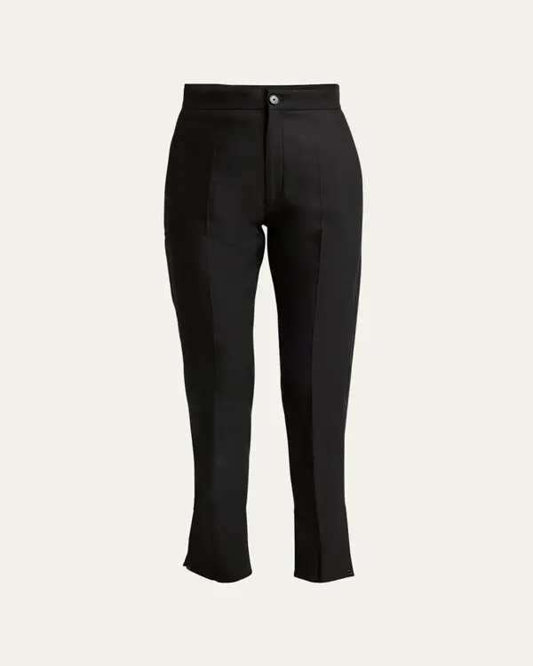 SETCHU Origami Skinny Wool Pants - Black