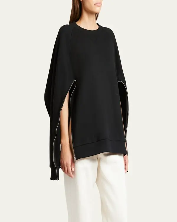 SETCHU Zipper Cotton Sweatshirt