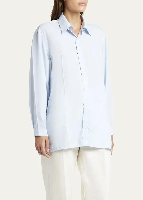 SETCHU Origami Button-down Shirt