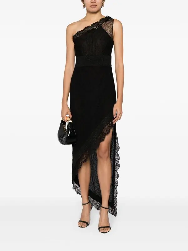 TOM FORD Lace-detail One-shoulder Dress