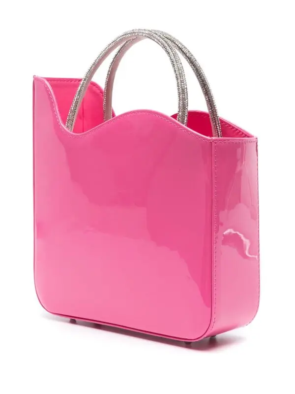 LE SILLA Ivy Patent-leather Tote Bag - Pink