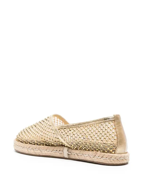 LE SILLA Gilda Rhinestone Espadrilles