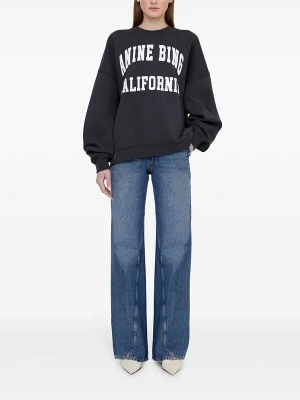 ANINE BING Miles Organic-cotton Sweatshirt