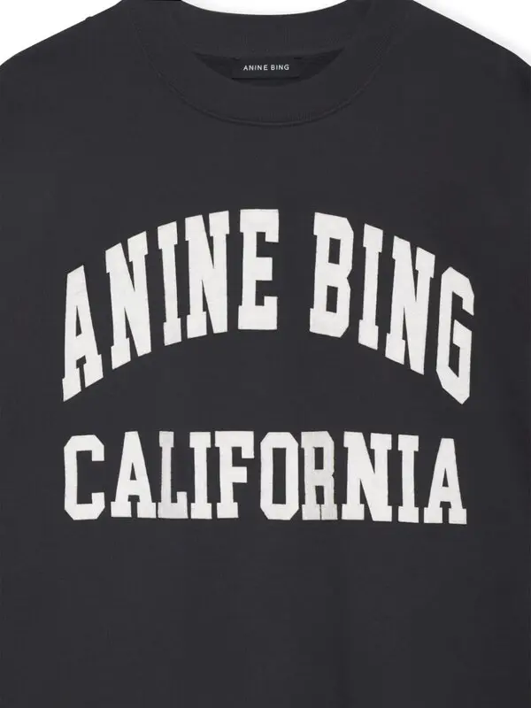 ANINE BING Miles Organic-cotton Sweatshirt