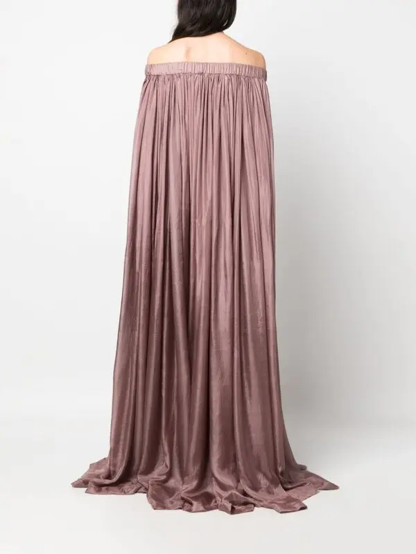Rick Owens Medusa Silk Maxi Dress
