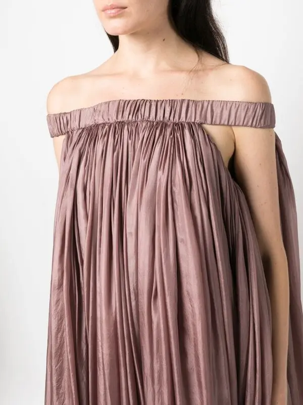 Rick Owens Medusa Silk Maxi Dress