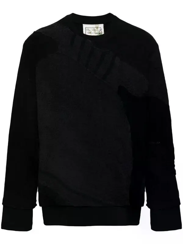 By Walid Panelled Cotton Sweatshirt