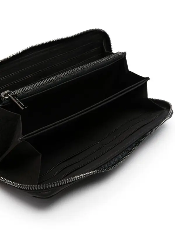 Yohji Yamamoto Logo-debossed Leather Wallet