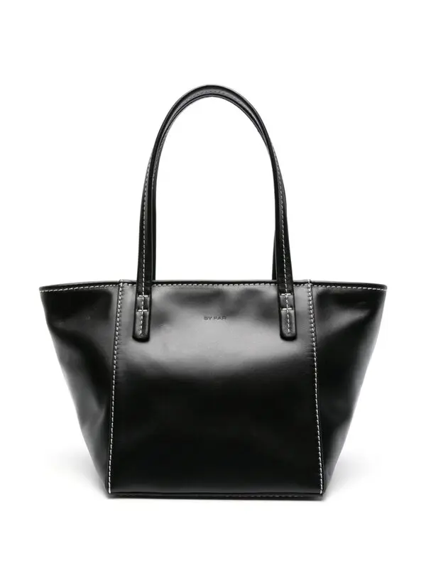 By Far Bar Leather Tote Bag