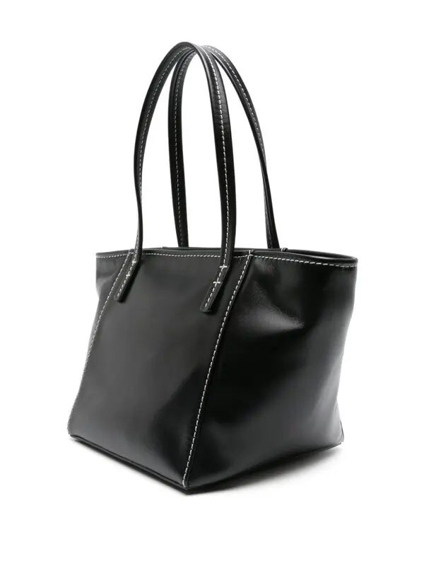 By Far Bar Leather Tote Bag