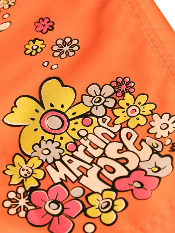 Martine Rose Board Floral-print Swim Shorts