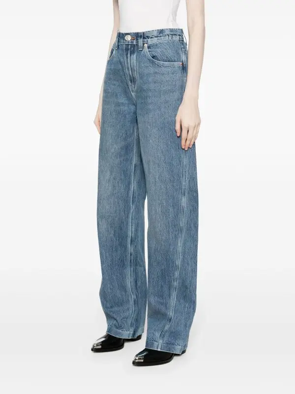 Alexander Wang Wide-leg Jeans - Blue