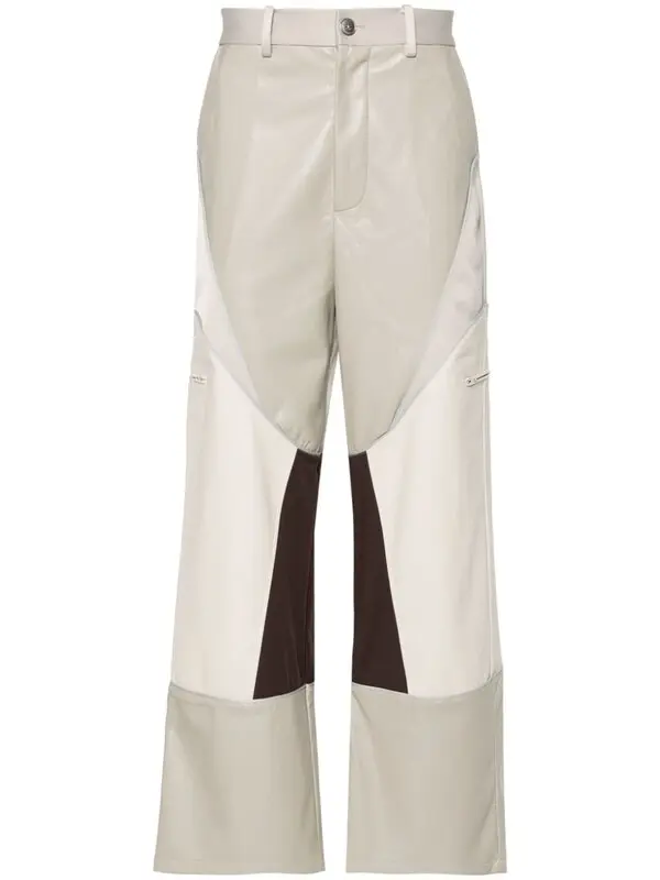 FENG CHEN WANG Panelled Cargo Pants