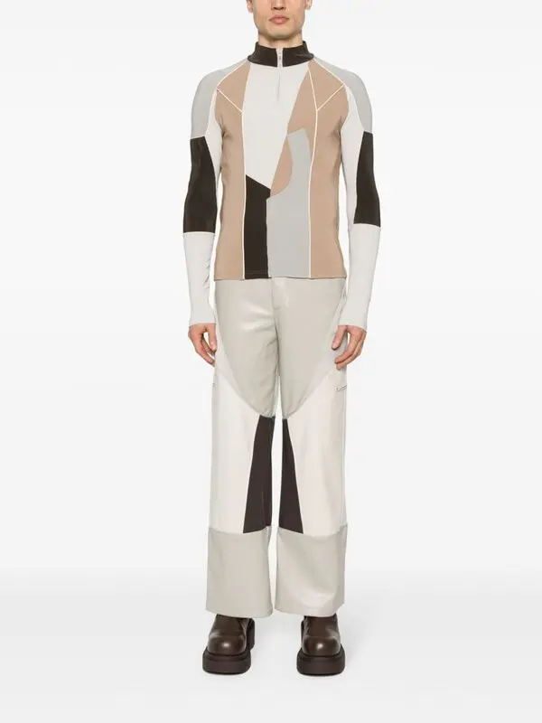 FENG CHEN WANG Panelled Cargo Pants