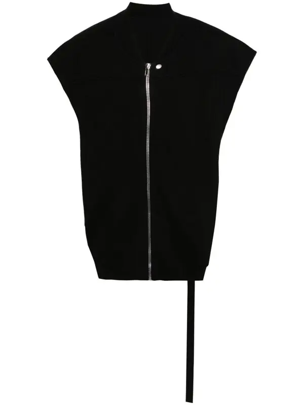 Rick Owens Jumbo Flight Gilet - Black
