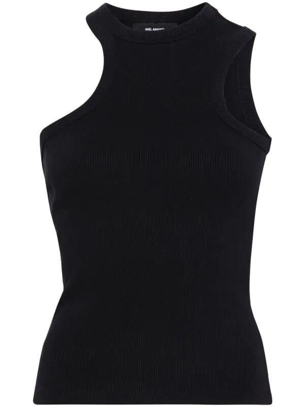 Axel Arigato Ribbed-knit Tank Top - Black