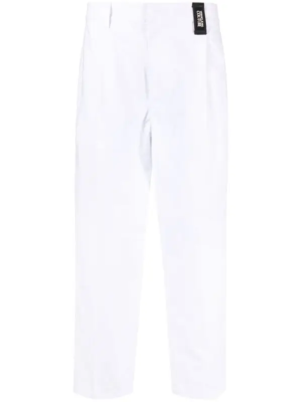 Versace Mid-rise Trousers - White