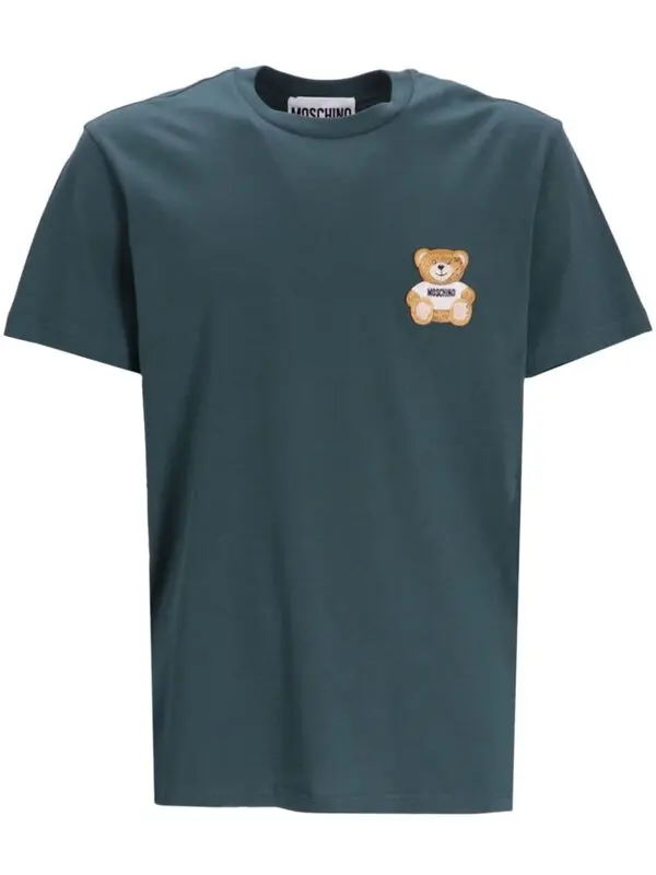 Moschino Teddy Bear-print Cotton T-shirt
