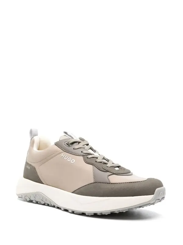 Hugo Two-tone Panelled Sneakers