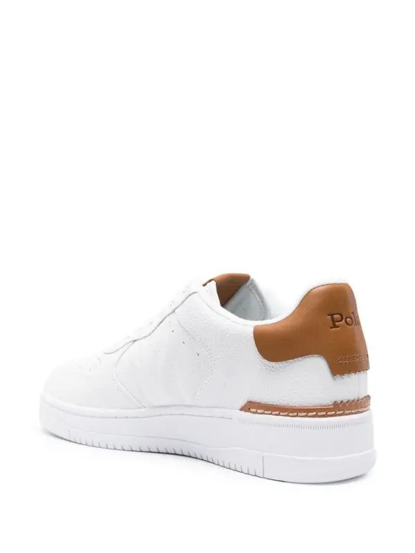 Polo Ralph Lauren Pony Leather Sneakers - White