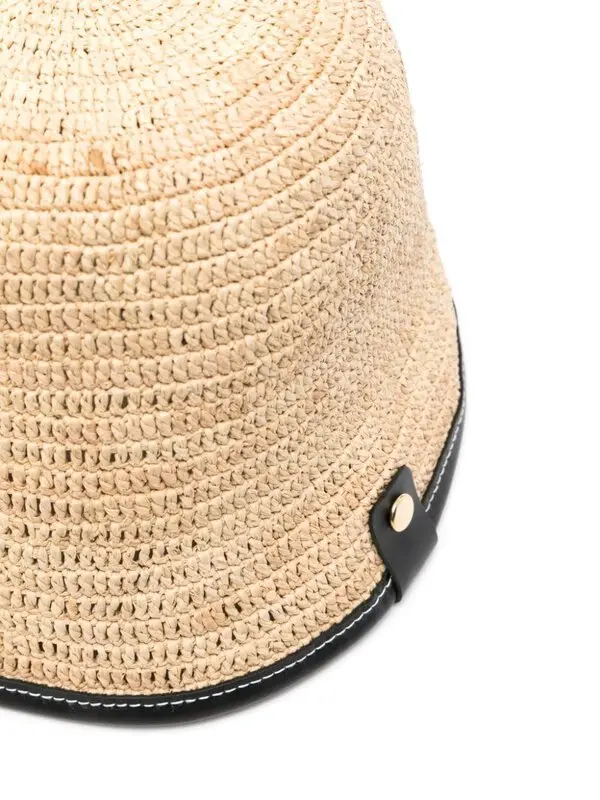 Jacquemus Le Bob Soli Bucket Hat - Neutrals
