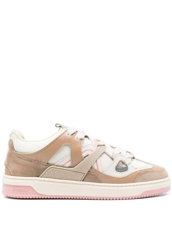 REPRESENT Bully Leather Sneakers - Brown