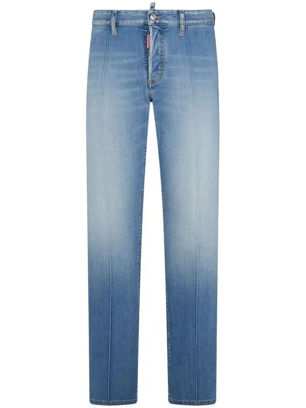 Dsquared2 Mid-rise Flared Jeans - Blue