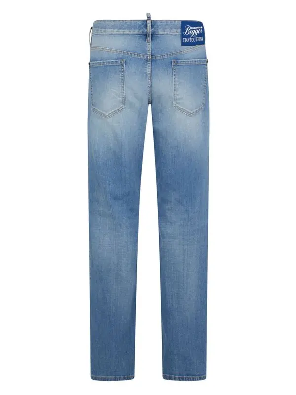 Dsquared2 Mid-rise Flared Jeans - Blue