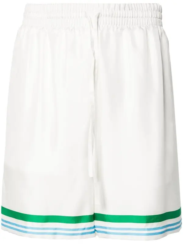 Casablanca Le Jeu Silk Shorts