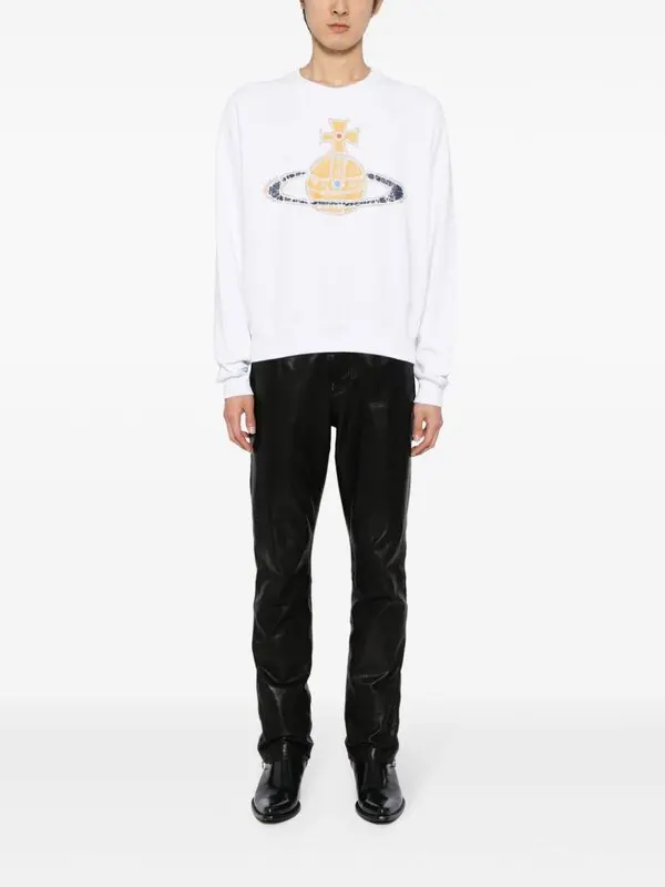 VIVIENNE WESTWOOD Orb-print Cotton Sweatshirt