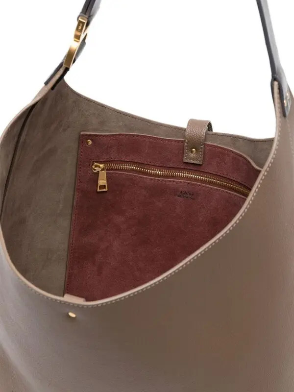 Chloé Marcie Leather Tote Bag