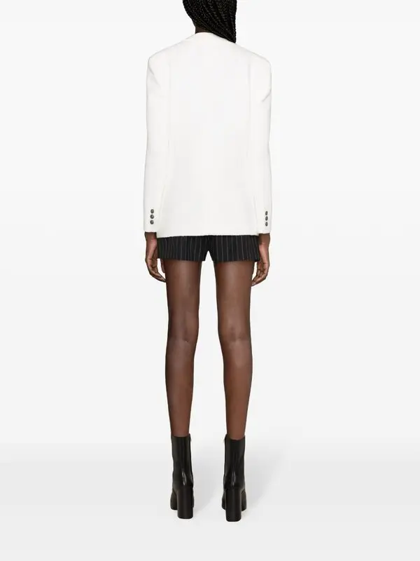 Alessandra Rich Single-breasted Bouclé Blazer