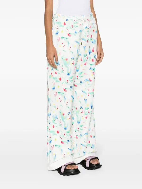 Marni Floral-print Cotton Track Pants