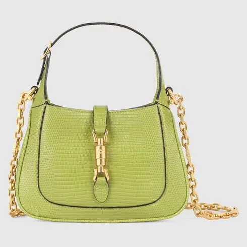 Gucci Jackie 1961 Lizard Mini Bag