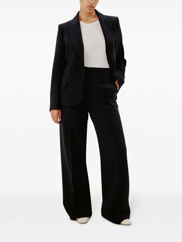 Another Tomorrow Doppio Wide-leg Trousers