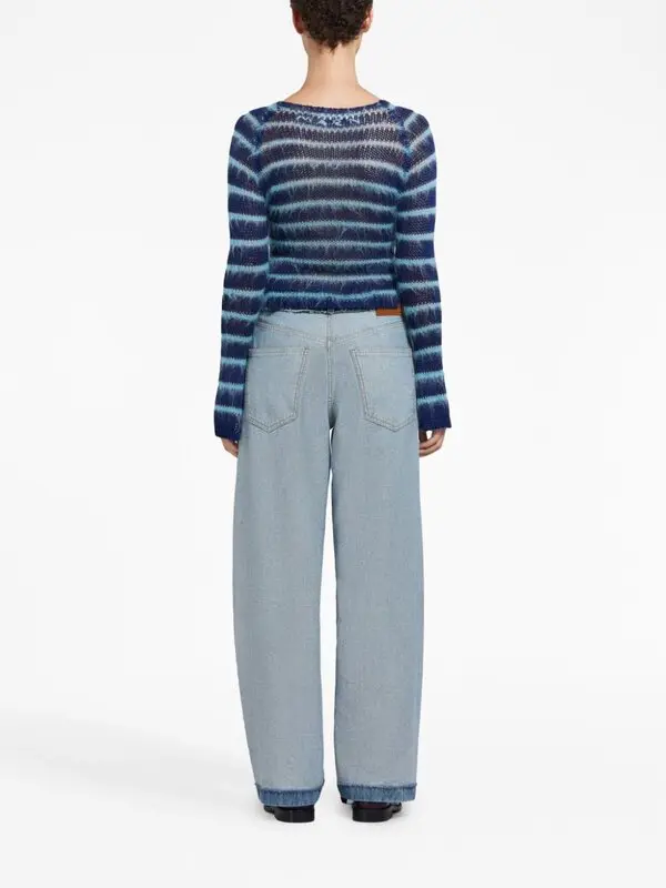 Marni Panelled Wide-leg Jeans