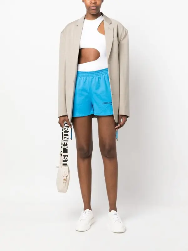 Stella McCartney Side Drawstring-fastening Shorts