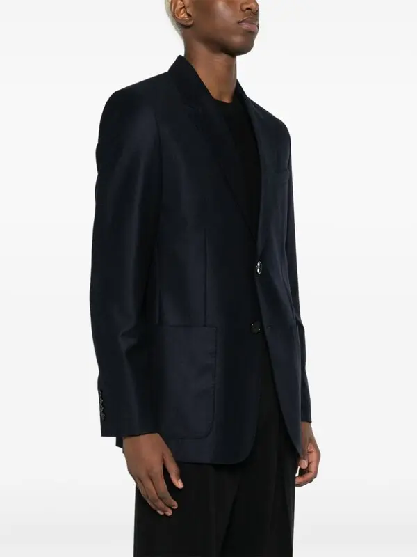 Ami Single-breasted Virgin Wool Blazer