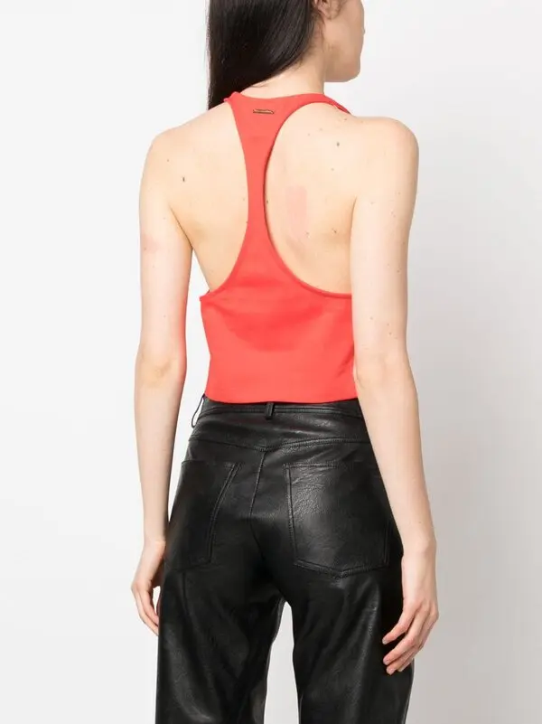 Stella McCartney Logo-print Tank Top - Red