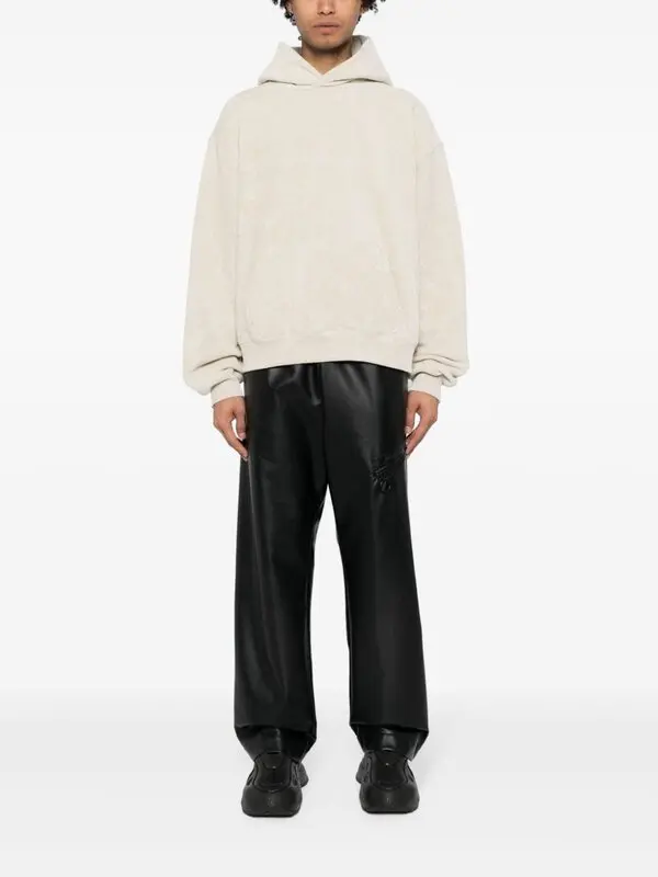 Alexander Wang Flocked Terry Hoodie