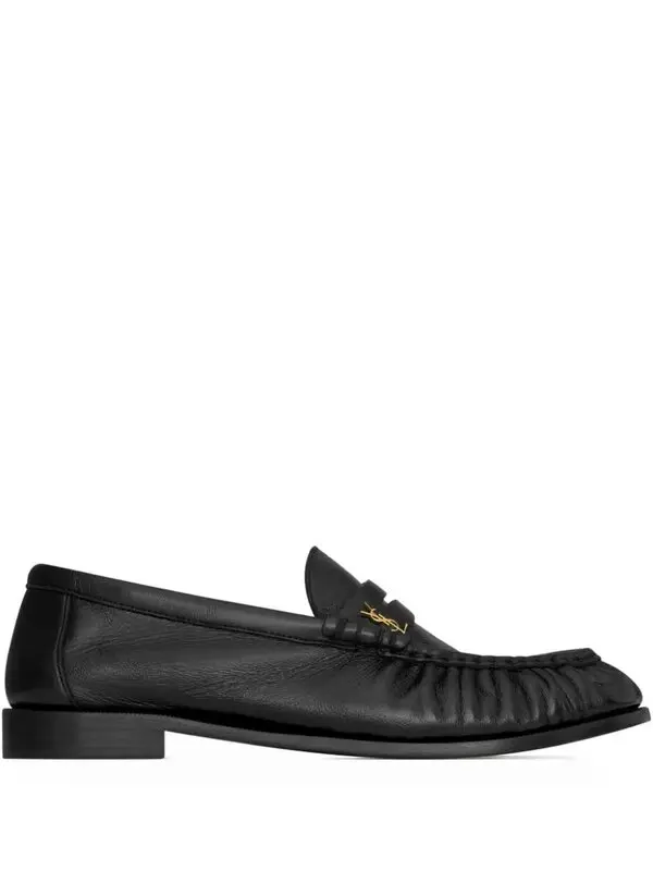 Saint Laurent Le Loafer Penny Loafers - Black